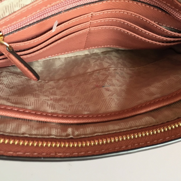 Michael Kors | Bags | Michael Michael Kors Small Pouch Zip Crossbody ...